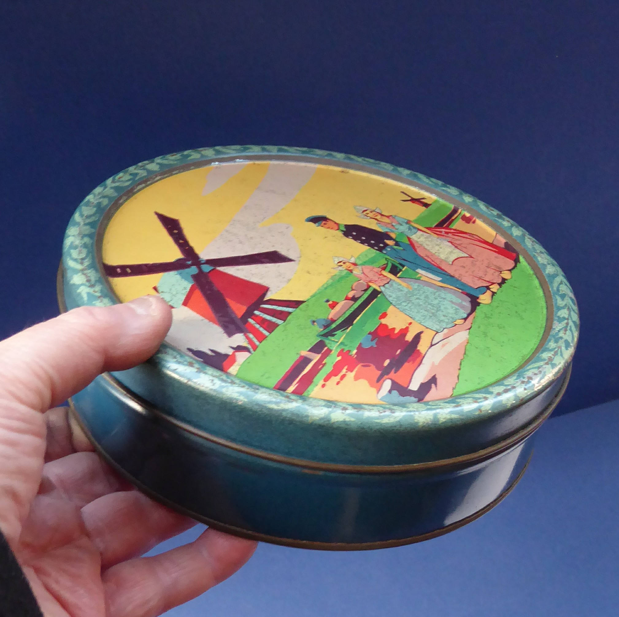 Interesting Dutch Biscuit Tin Probably 1930s or 40s. Unusual | Etsy