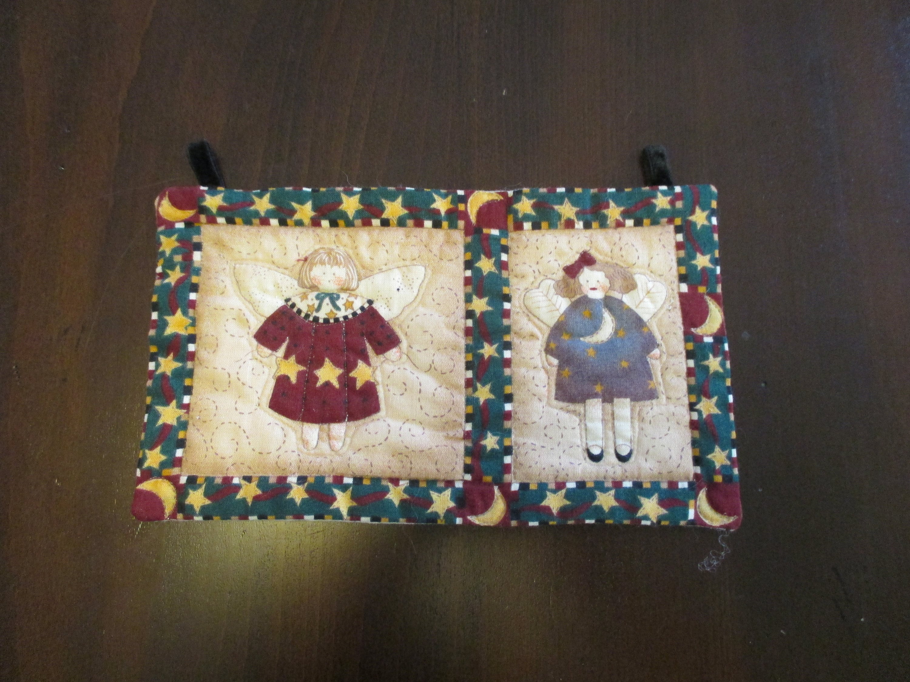 Quilted Angel Decoration, Christmas Angels, Angel Wall Hanging - Etsy