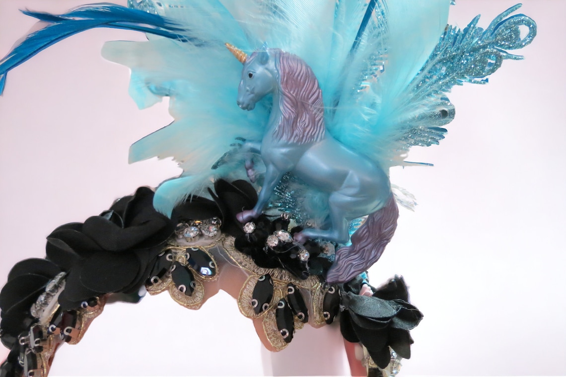 Unicorn Headband, Fun and Festive, Horse, Kentucky Derby, Tea Party ...