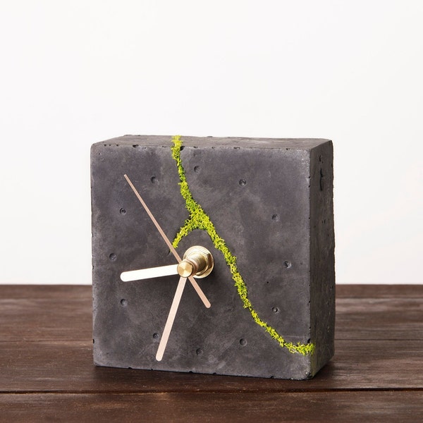 Concrete Clock - Etsy Australia