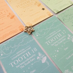 Tooth Fairy Collection Tokens | Tooth Fairy Letter | Tooth Fairy - Etsy ...
