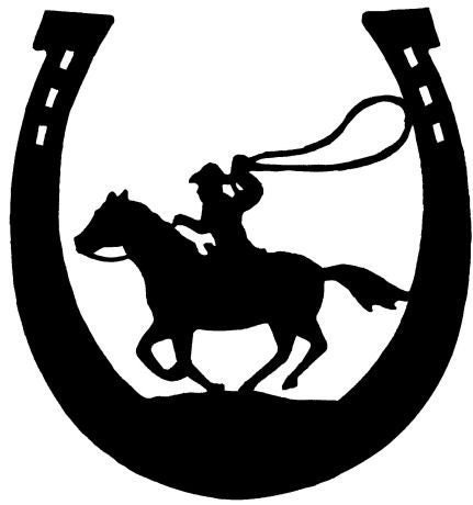Lasso Horseshoe Embroidery Design Digital Download | Etsy