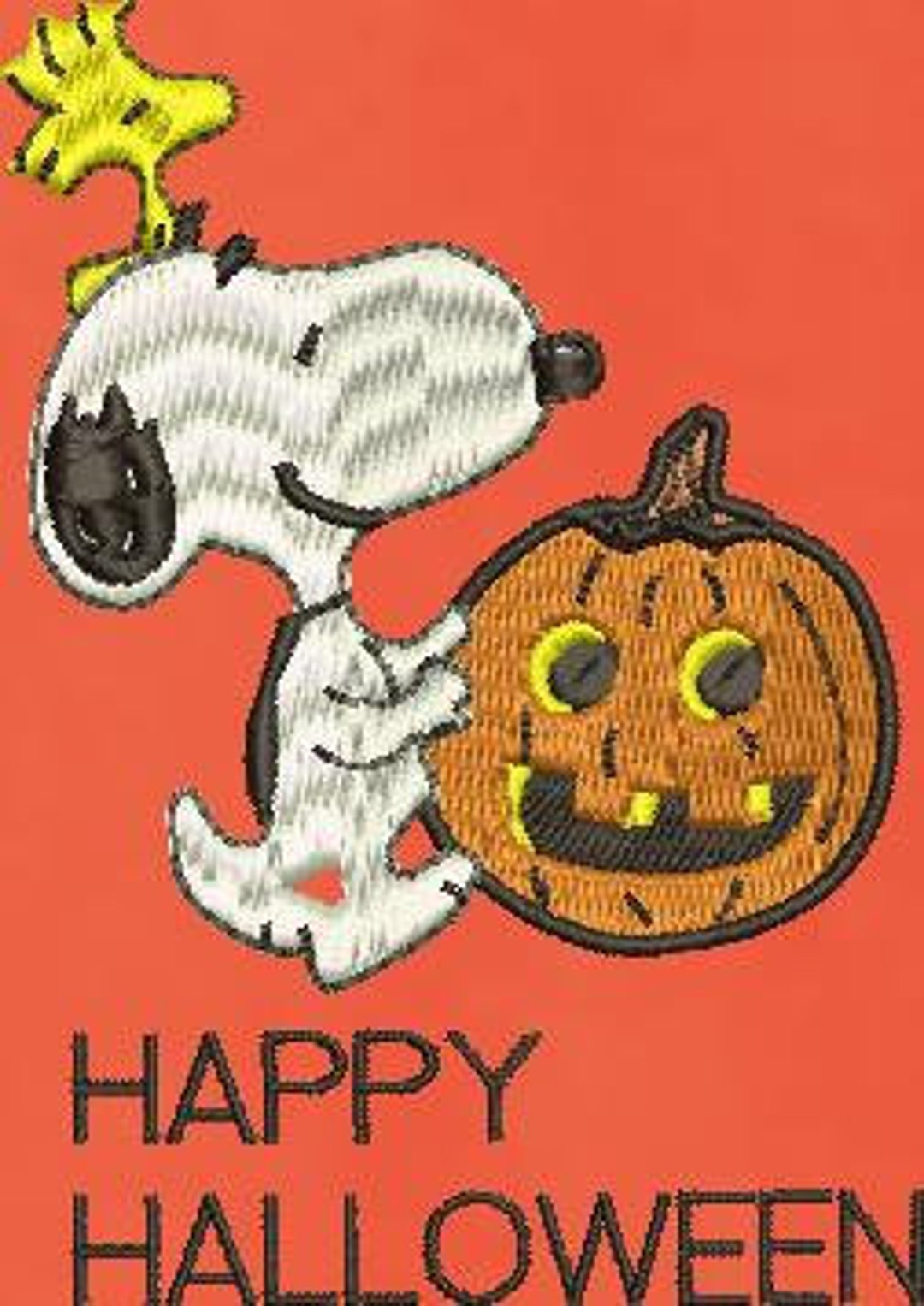 Snoopy Halloween Embroidery Design Digital Download - Etsy