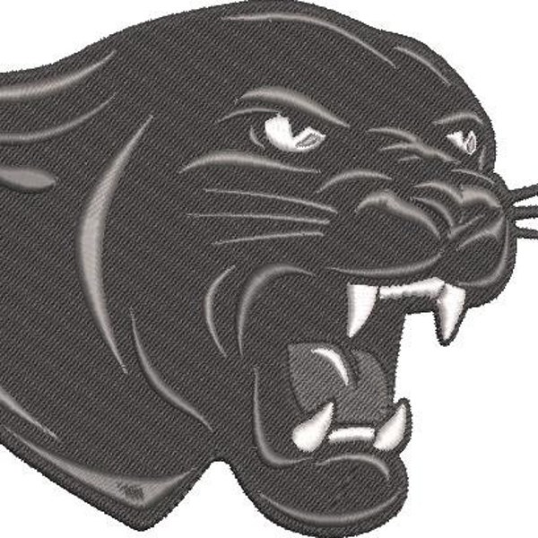 Panthers Embroidery - Etsy