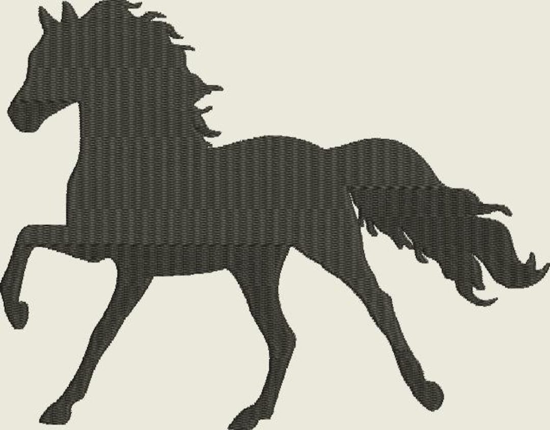 Running Horse Embroidery Design (digital Download) - Etsy