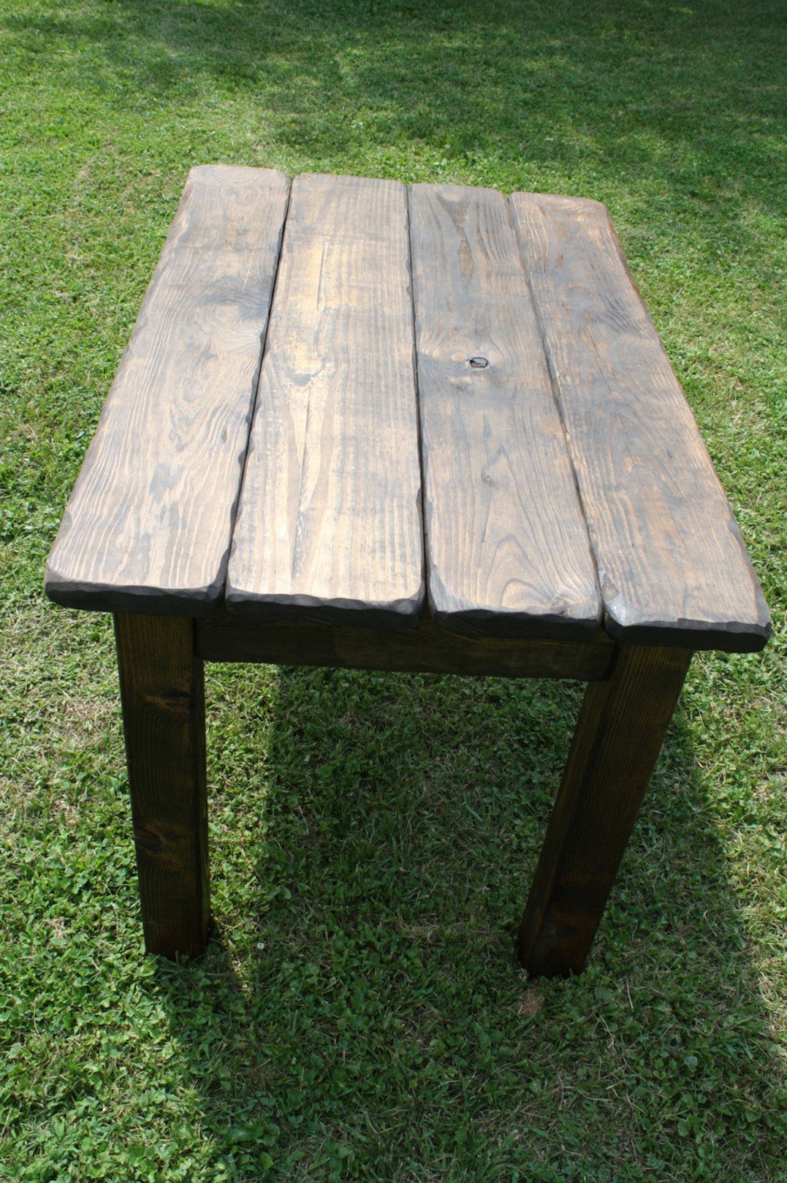 Rustic Farmhouse Kitchen Tiny House Home Living Table Small Dining ...