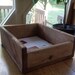 Rustic Reclaimed Wood PAPER TRAY Box Hand Made Home Office Business ...