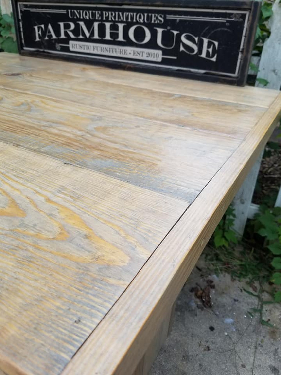 Rustic Reclaimed Wood Table Desk Dining Minimalistic Modern | Etsy