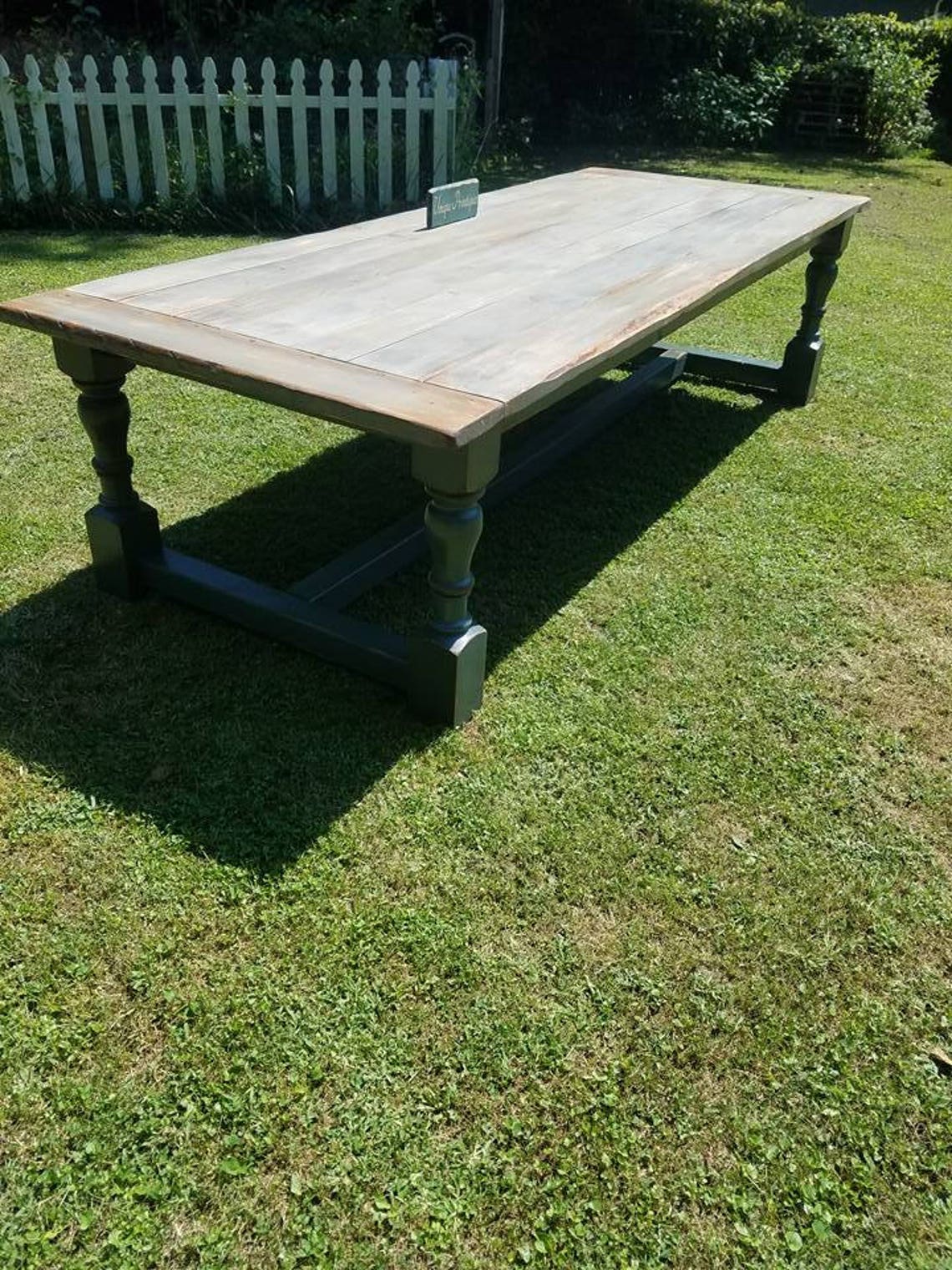 New England Farmhouse Rustic TABLE Breadboard Ends Massive - Etsy