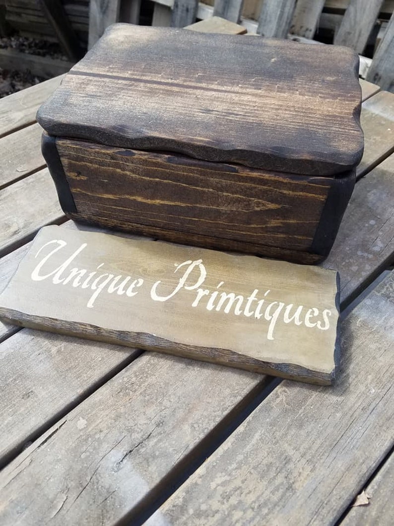 Rustic Nesting Lid Boxes Lot of FIVE Reclaimed Wood Tray Box 8x11x5h ...