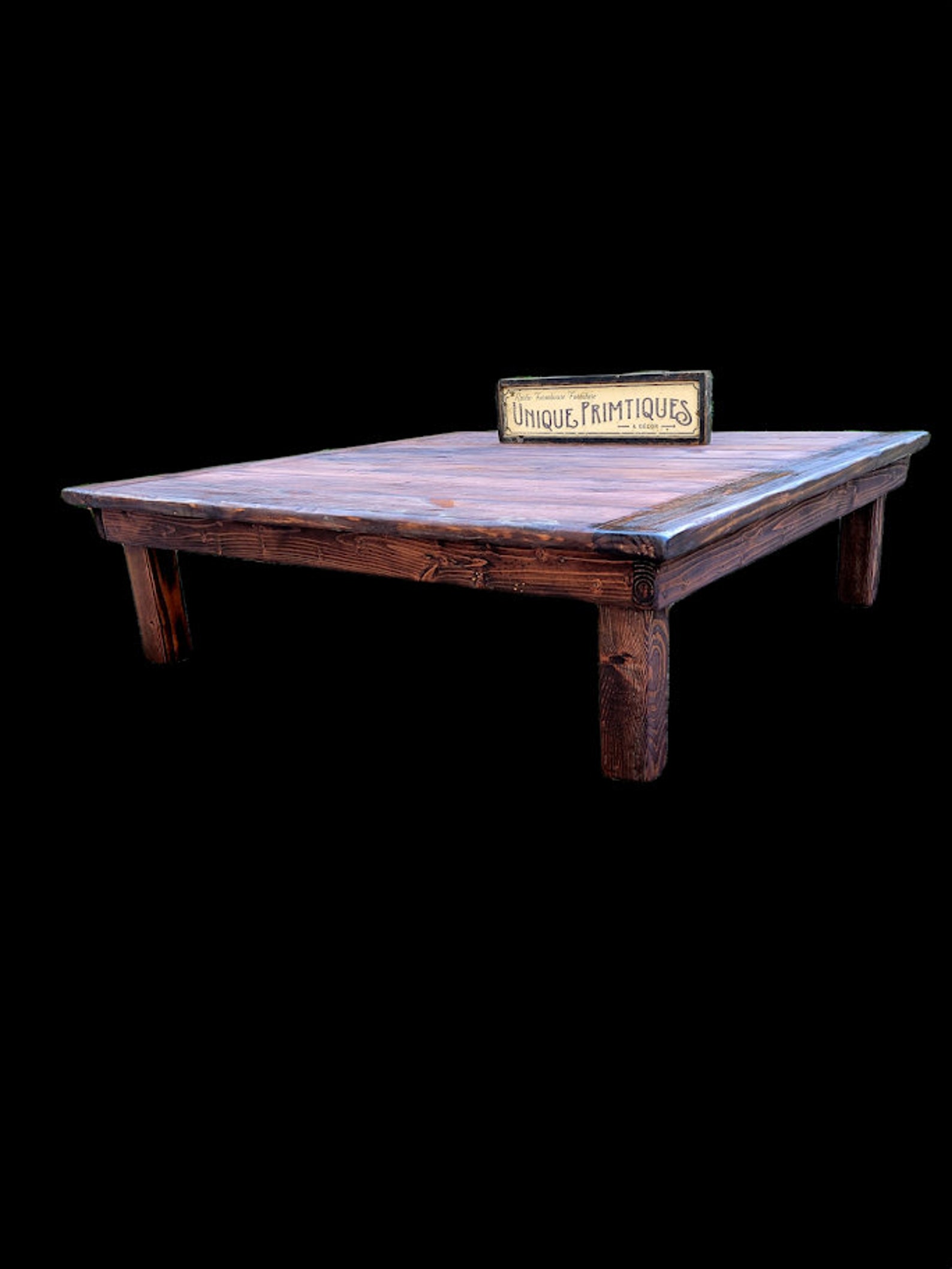 RUSTIC FARMHOUSE COFFEE Table Extra Large Square Farm House - Etsy