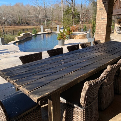 Extra Large Farmhouse Table Massive Long Farm Table Custom - Etsy