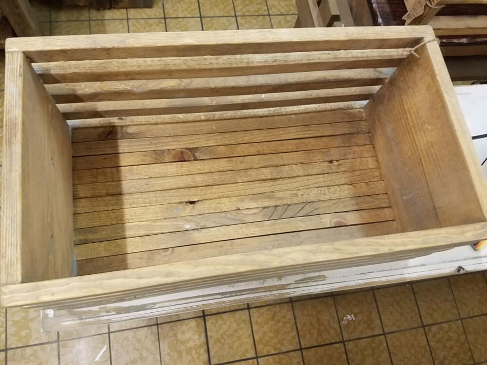 Rustic Wood CRATE Driftwood Hand Made Bathroom Kitchen Living - Etsy