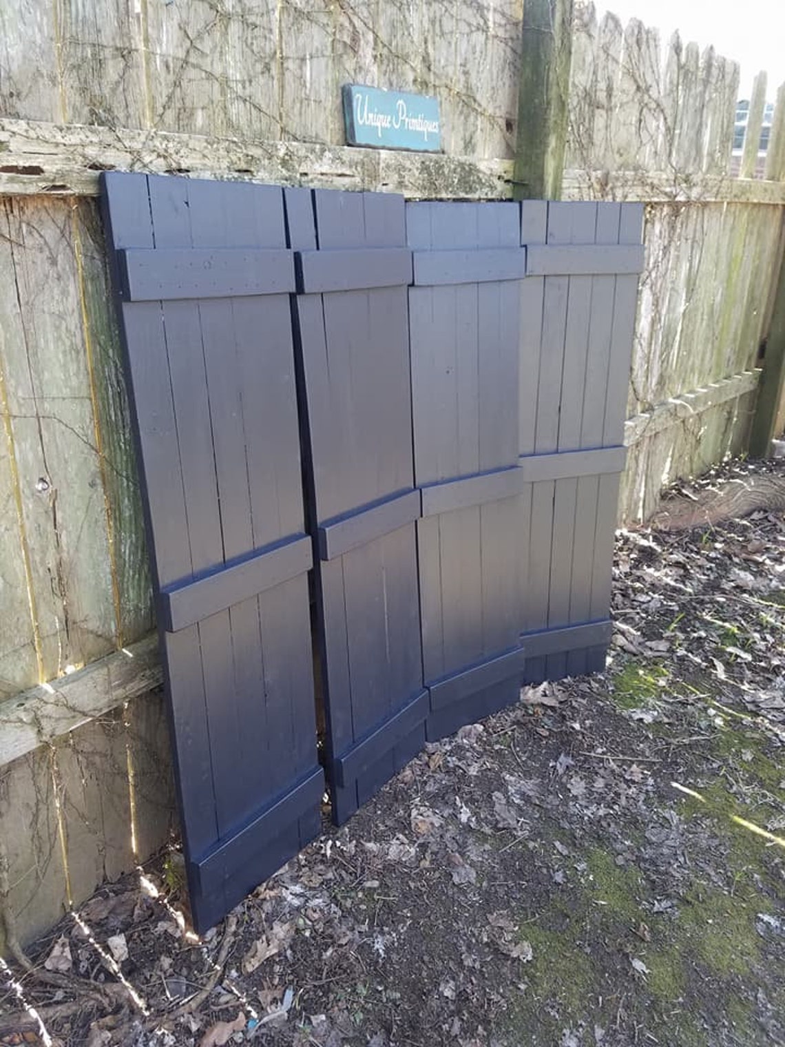 Rustic Wood Shutters Country Barn Display Indoor Outdoor - Etsy