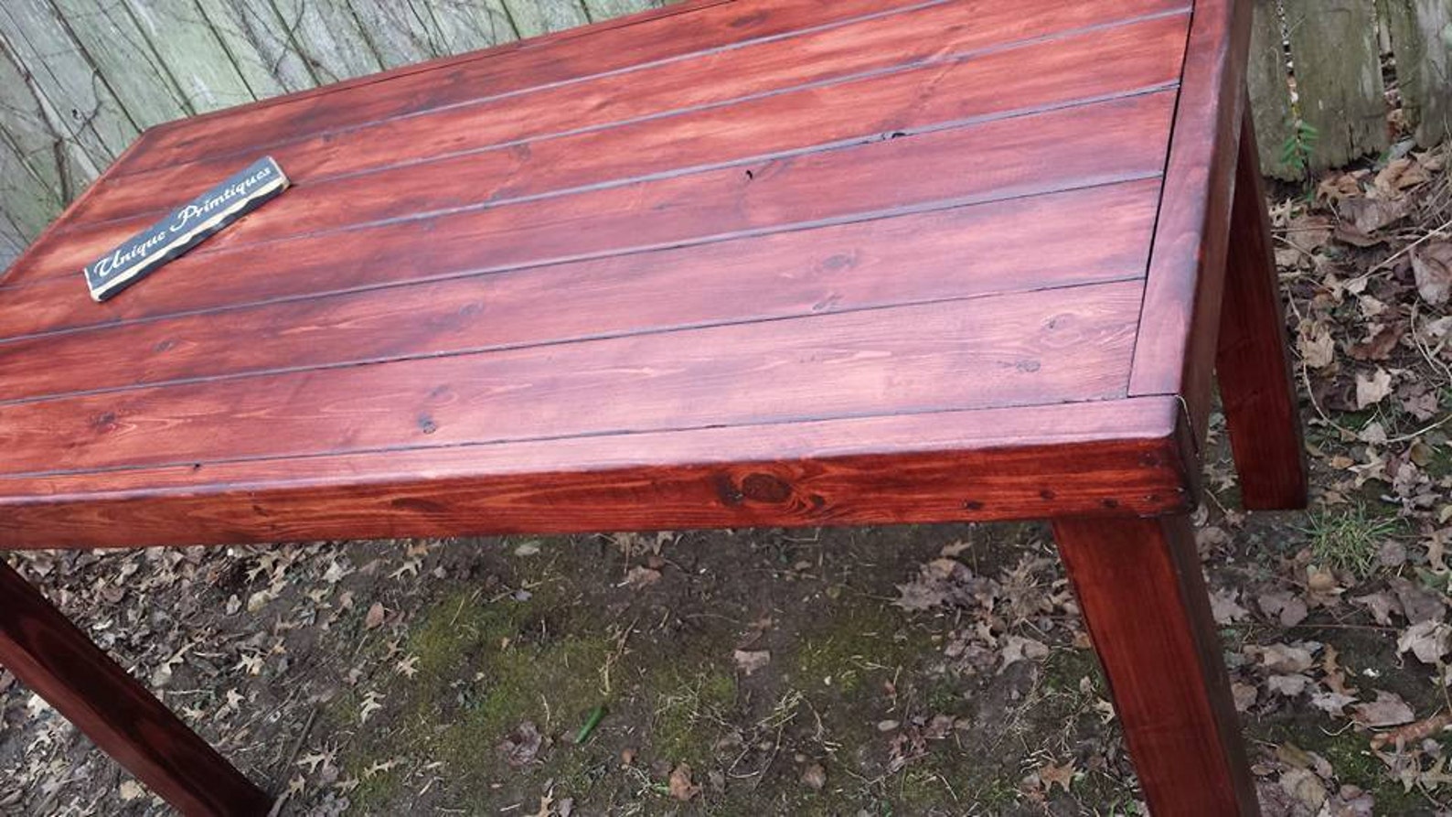 Bombay Mahogany Stain Unique Primtiques Primitive PUB STYLE - Etsy