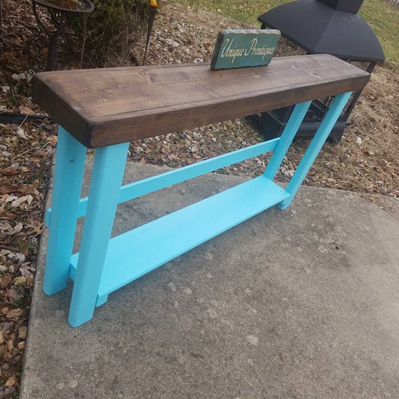 Custom Painted Table - Etsy
