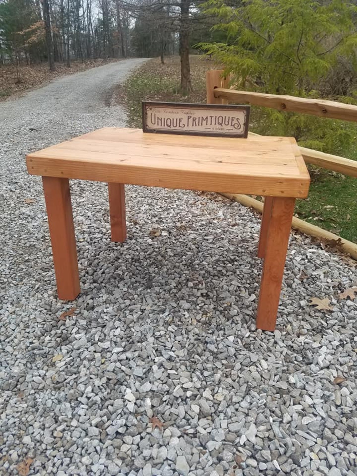RUSTIC FARMHOUSE DESK Small Kitchen Dining Table Farm House | Etsy