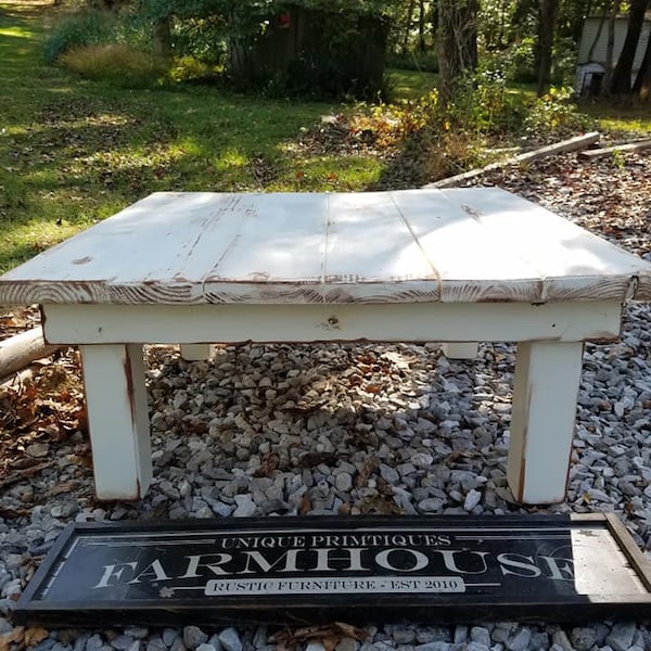 Rustic Coffee Table - Etsy