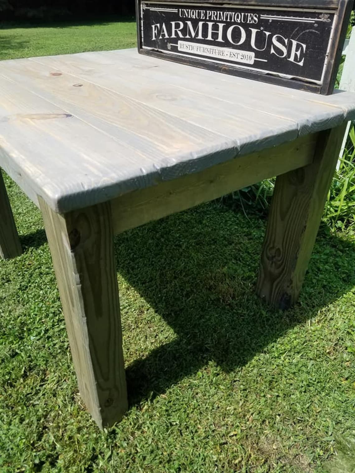 Rustic FARM TABLE Reclaimed Wood Farm House Primitive Country - Etsy