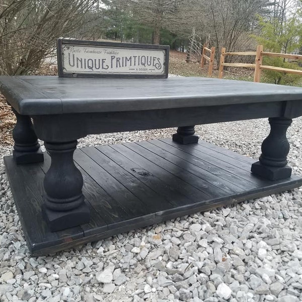 Balustrade Table - Etsy