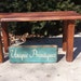 Rustic RED OAK Stained Unique Primtiques Primitive 11-1/4" X22" X 11"h ...
