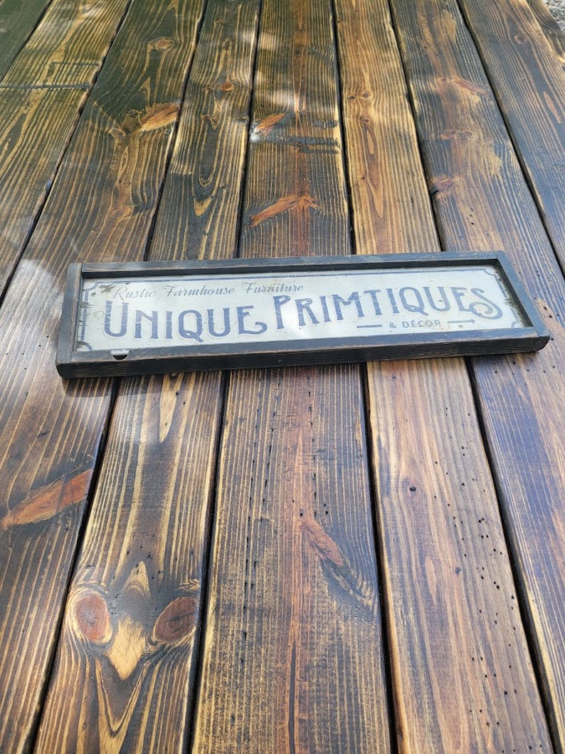 Rustic FARM TABLE Reclaimed Wood Farm House Primitive Country Cabin ...