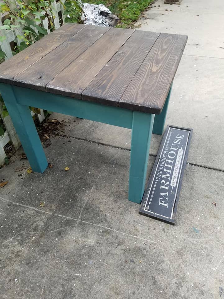 RUSTIC FARMHOUSE TABLE Small Kitchen Dining Farm House | Etsy