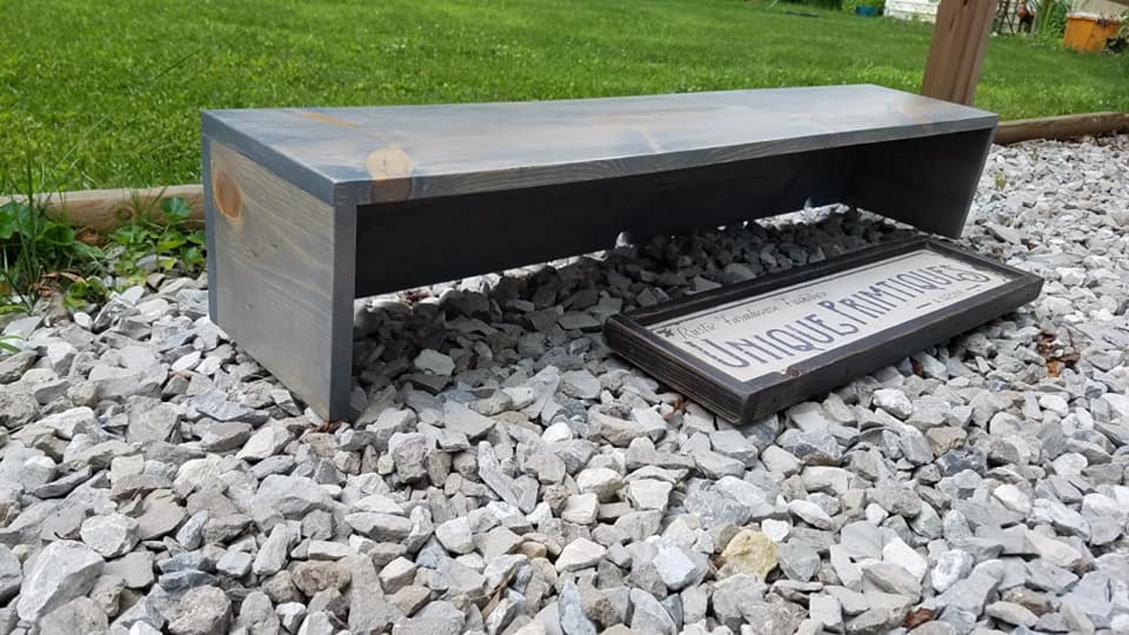 Table TV Computer Riser Bench Centerpiece Entertainment Center | Etsy