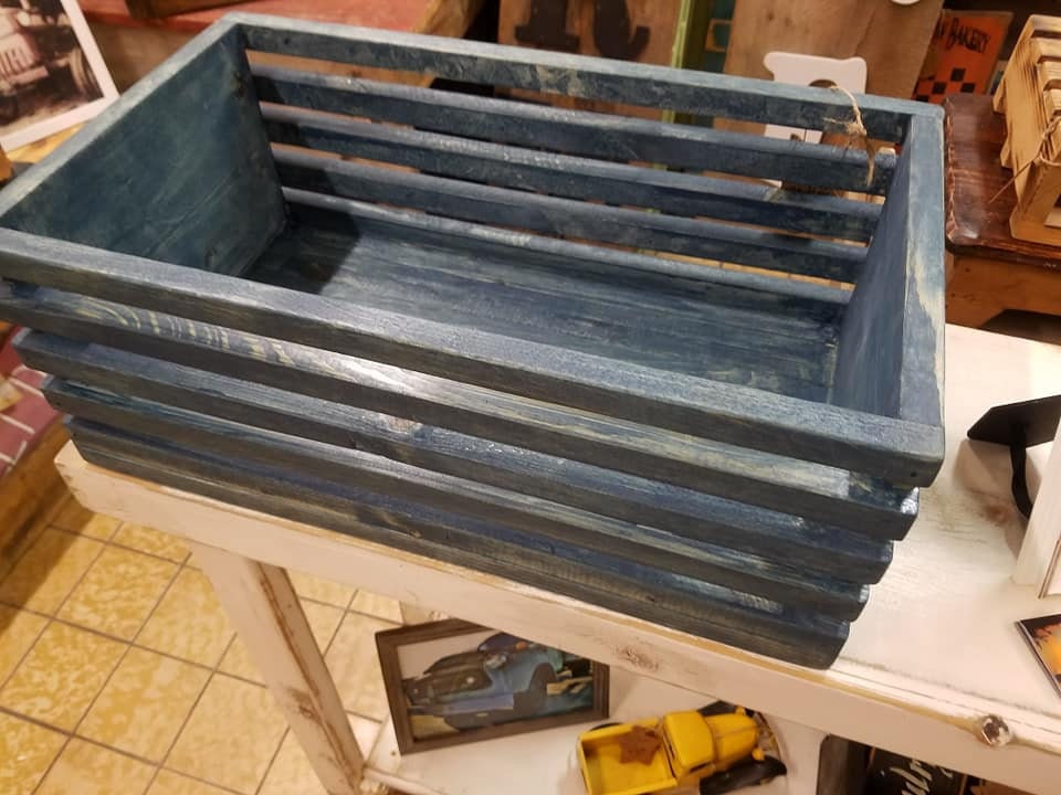 Rustic Wood CRATE Driftwood Hand Made Bathroom Kitchen Living | Etsy