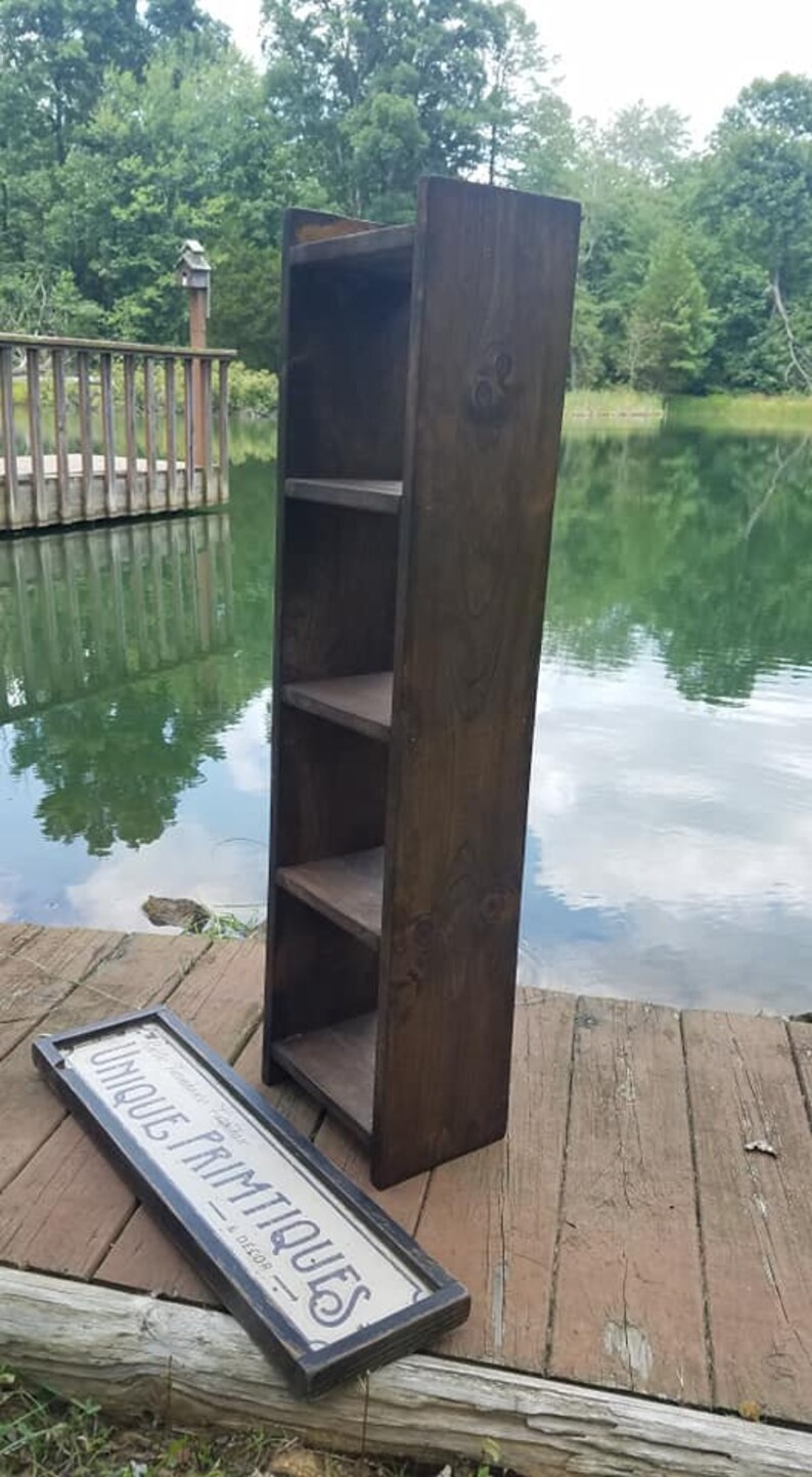 RUSTIC FARMHOUSE LADDER Bookcase Farm House Shelving Reclaimed - Etsy