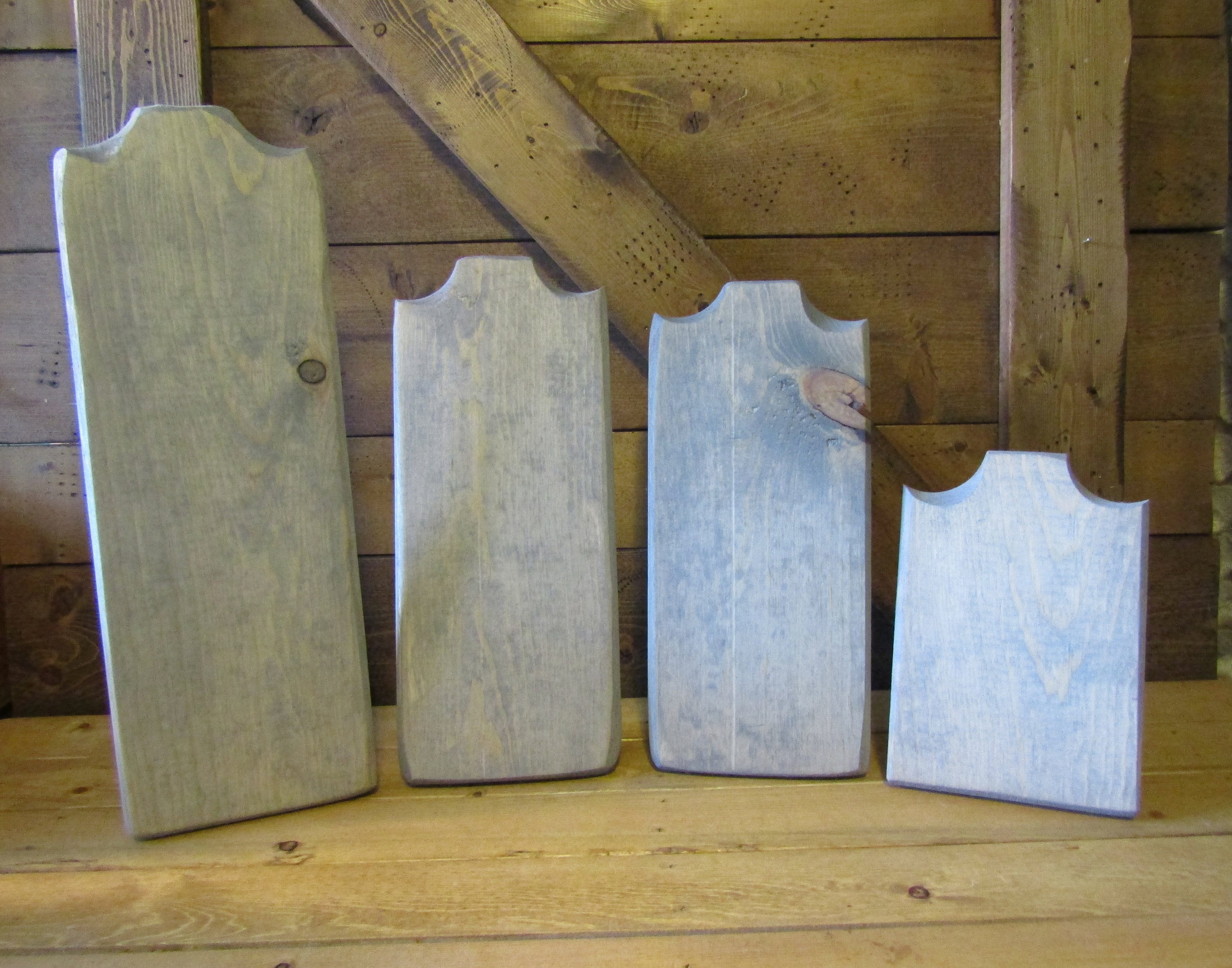 Rustic JEWELRY DISPLAY Necklace Stand Holder SET Of Four | Etsy