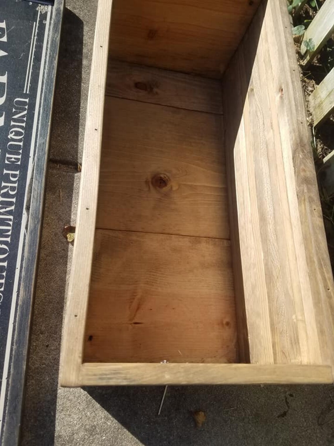 RUSTIC FARMHOUSE CRATE Box Bathroom Kitchen Living Room | Etsy