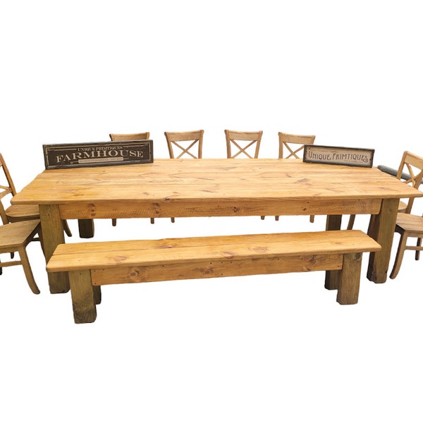 10 Foot Farm Table - Etsy