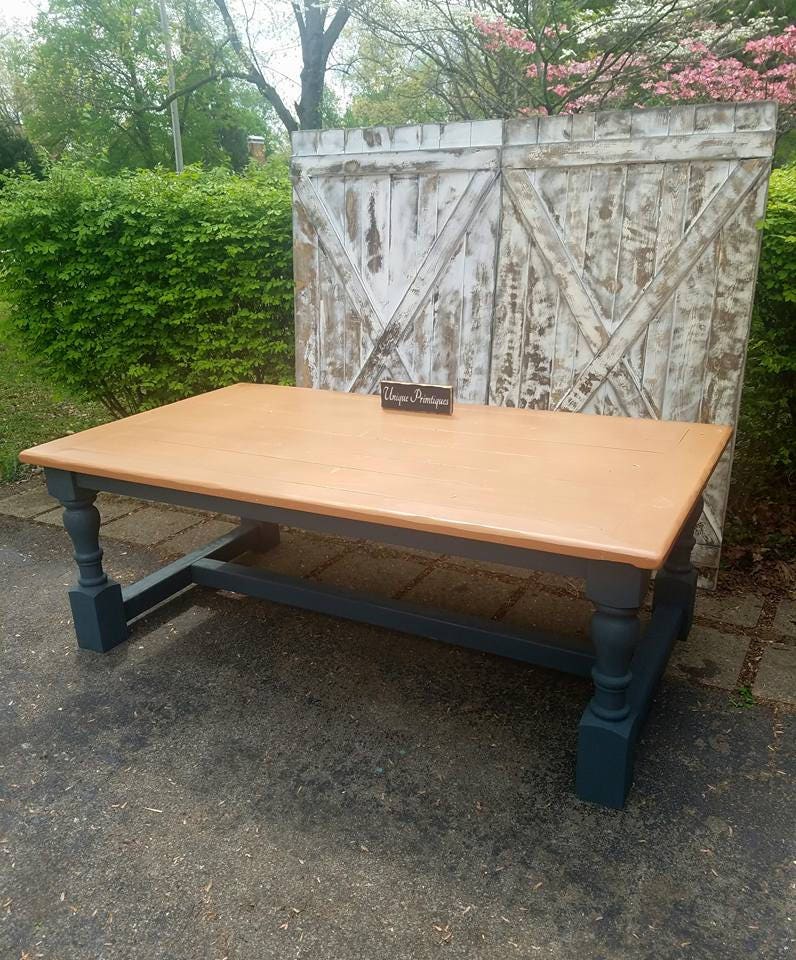 New England Farmhouse Rustic TABLE Breadboard Ends Massive | Etsy