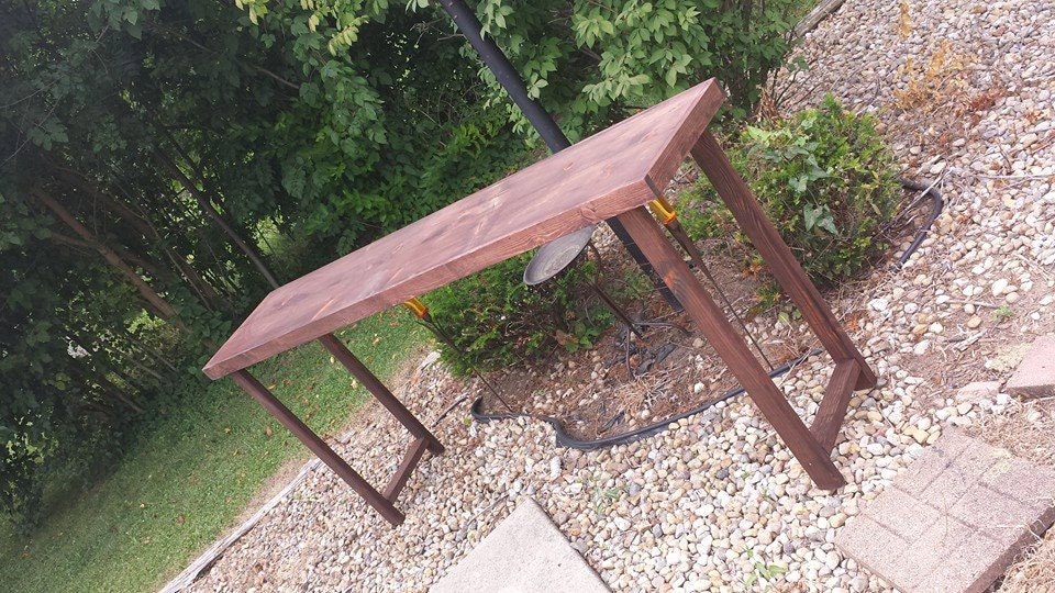 RUSTIC SOFA BAR Table Console Tall Large Long Entryway Entry | Etsy