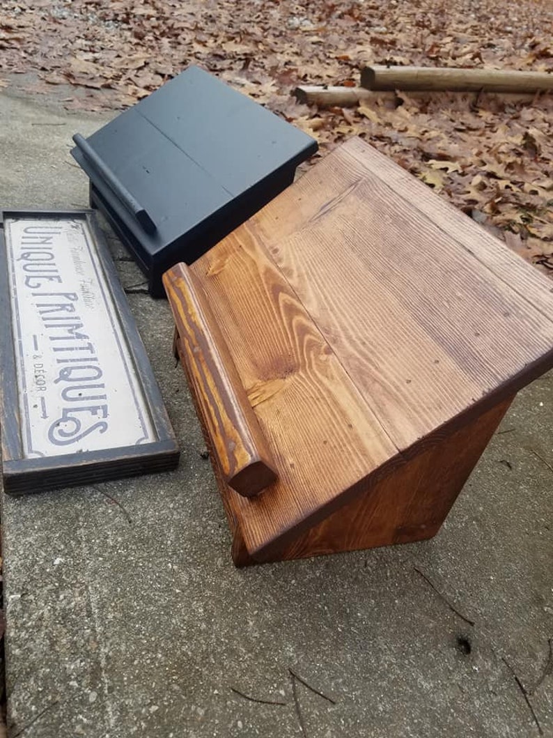 RUSTIC BOOK STAND Bookstand Kindle Tablet Cookbook Cook Book | Etsy