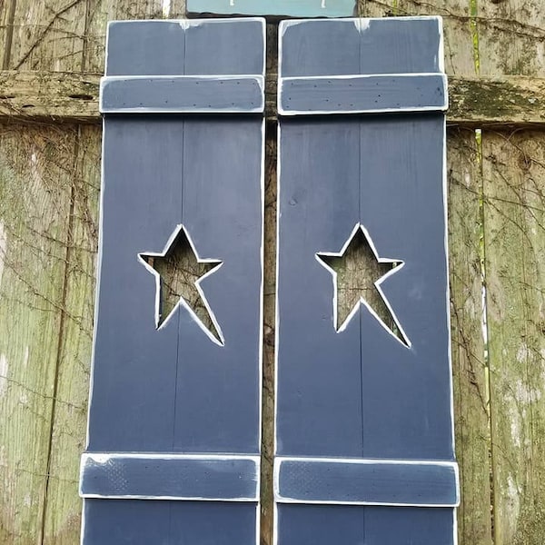 Primitive Star Shutters - Etsy