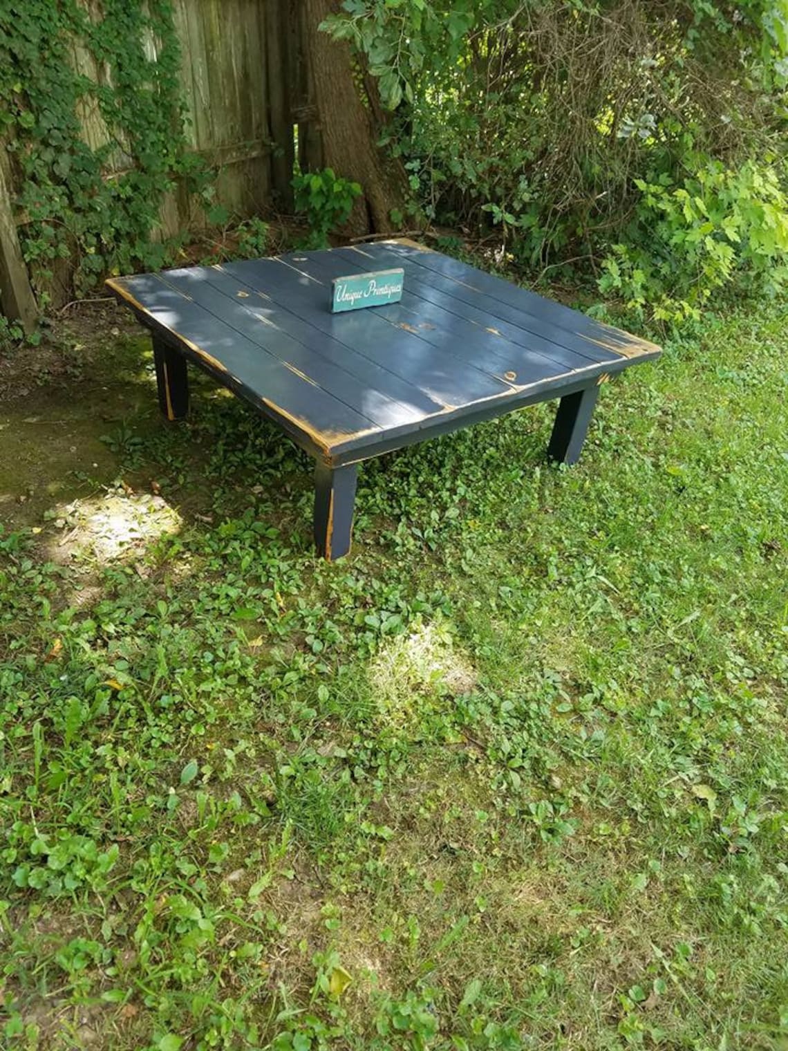 RUSTIC FARMHOUSE COFFEE Table Extra Large Square Farm House | Etsy