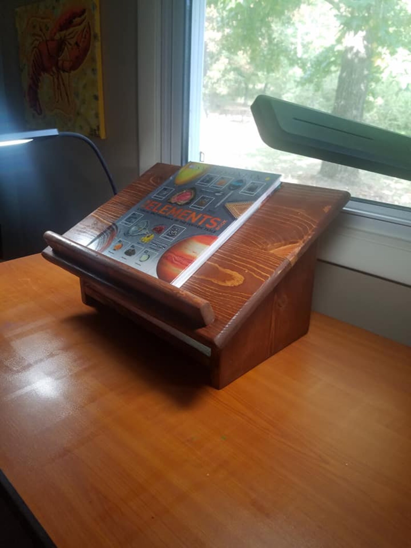 RUSTIC BOOK STAND Bookstand Kindle Tablet Cookbook Cook Book | Etsy