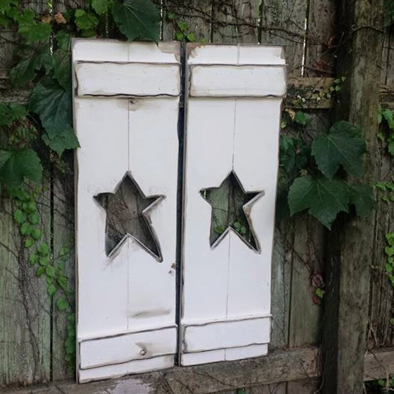Primitive Star Shutters - Etsy