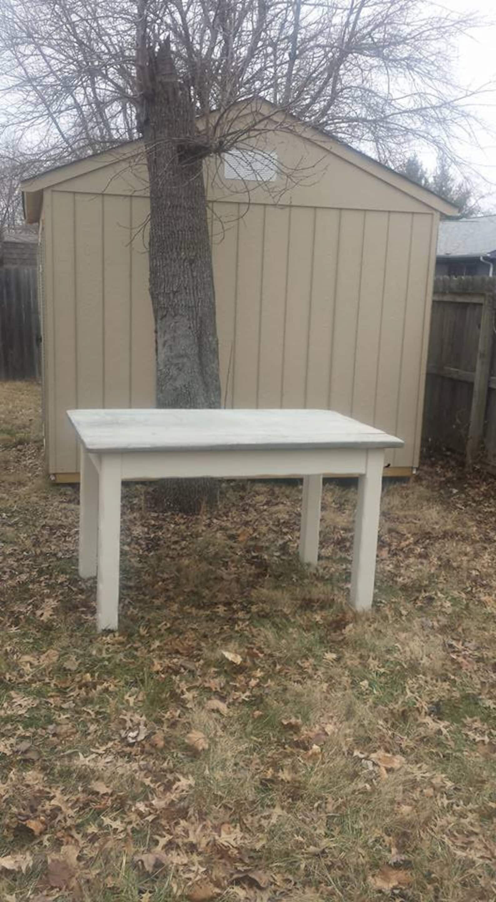 FARMHOUSE PUB TABLE Rustic Farm House Kitchen Dining Small | Etsy