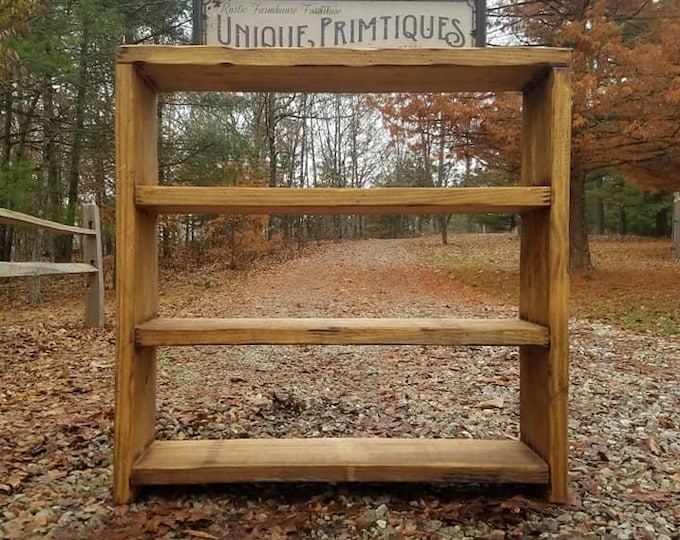 Bookcase, Display Cabinet, Bookshelves, Reclaimed Wood, Farmhouse ...