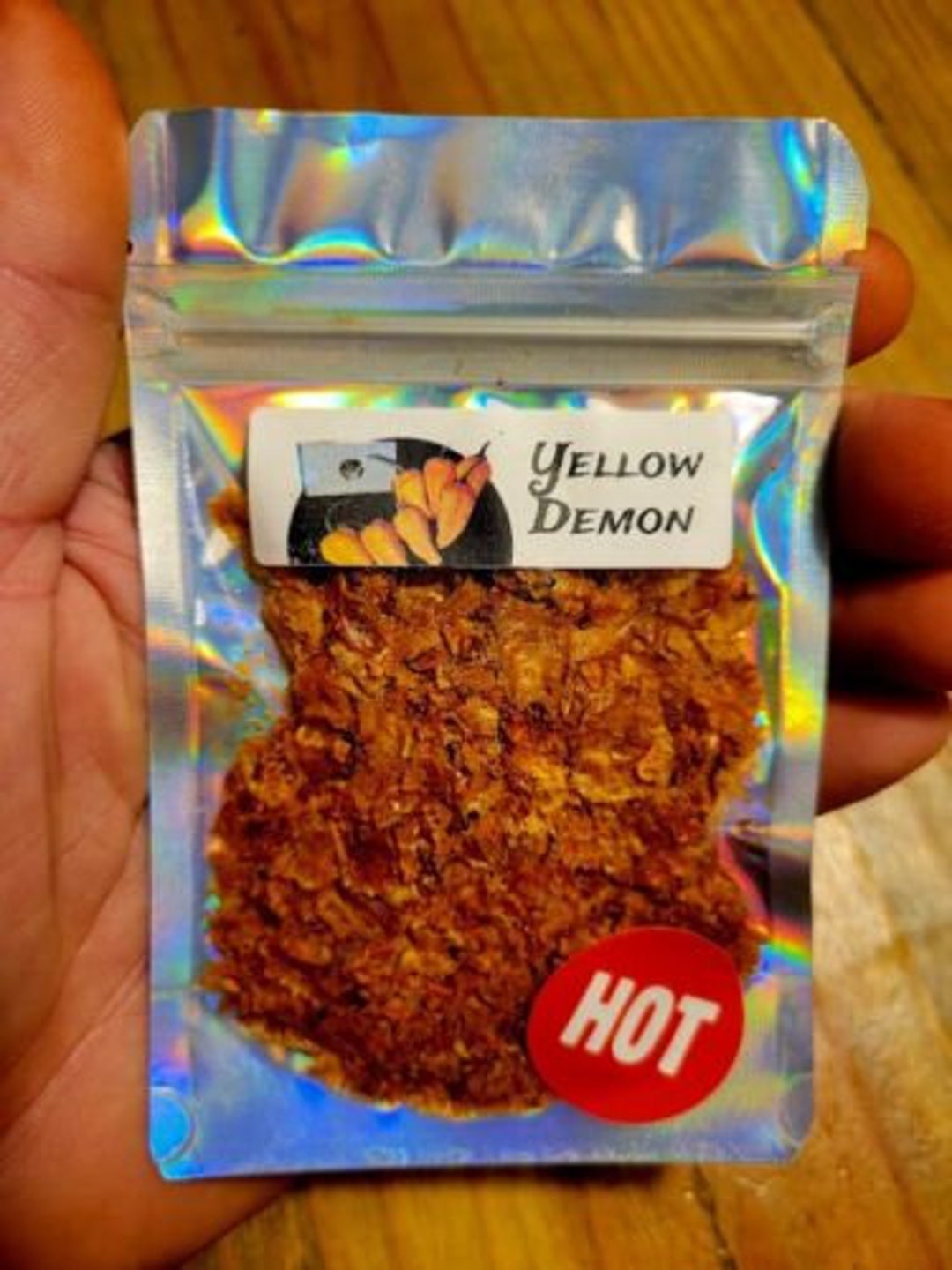 YELLOW DEMON Super Hot Pepper Seasoning Certified Unique Creek ...
