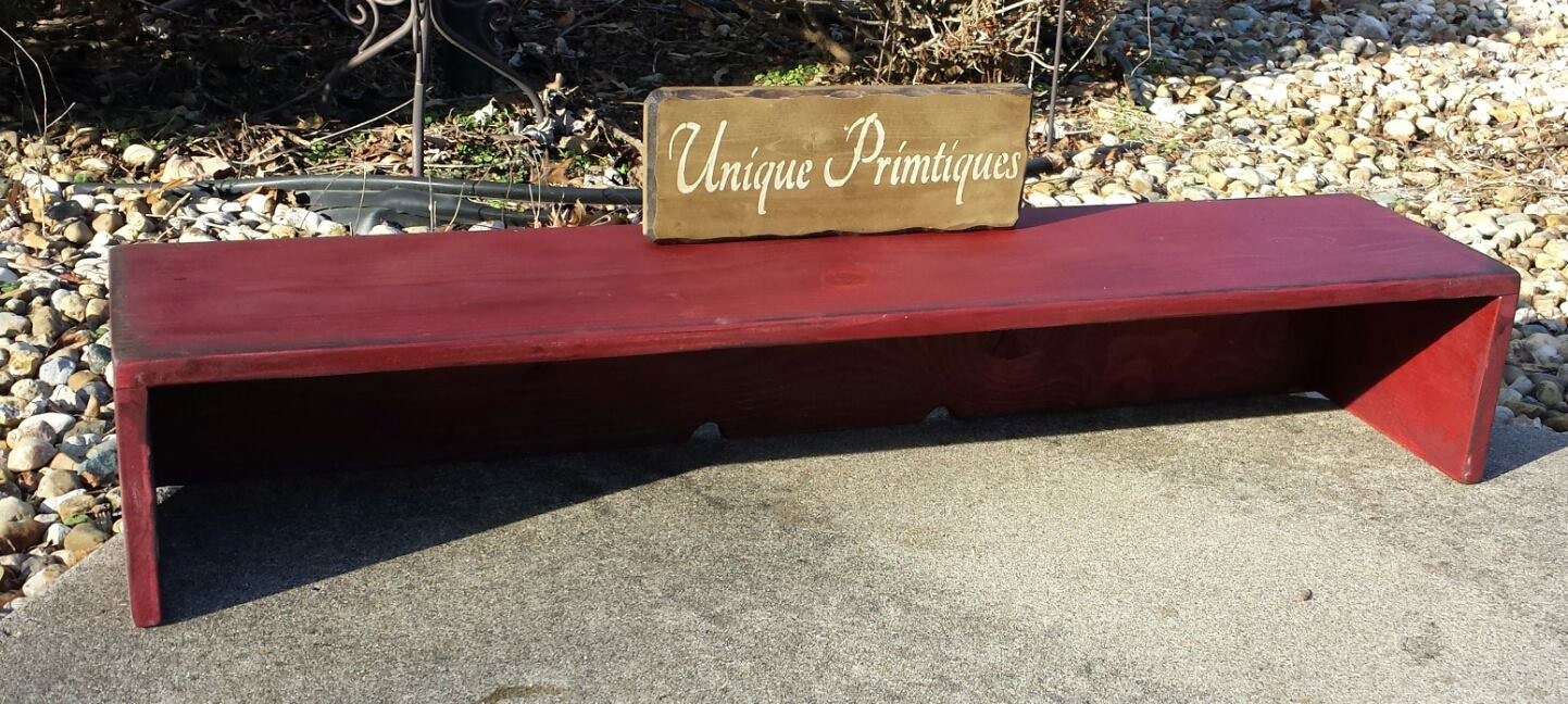 Table TV Computer Riser Bench Centerpiece Entertainment Center | Etsy