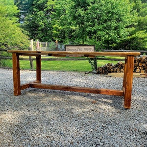 Rustic Wine Cellar FARM TABLE Reclaimed Wood Farmhouse Country Cabin ...