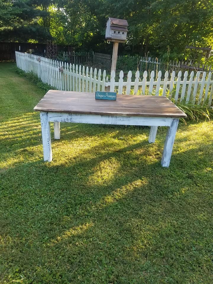 Rustic FARMHOUSE TABLE | Etsy