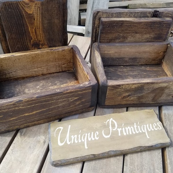 Reclaimed Wood Box - Etsy