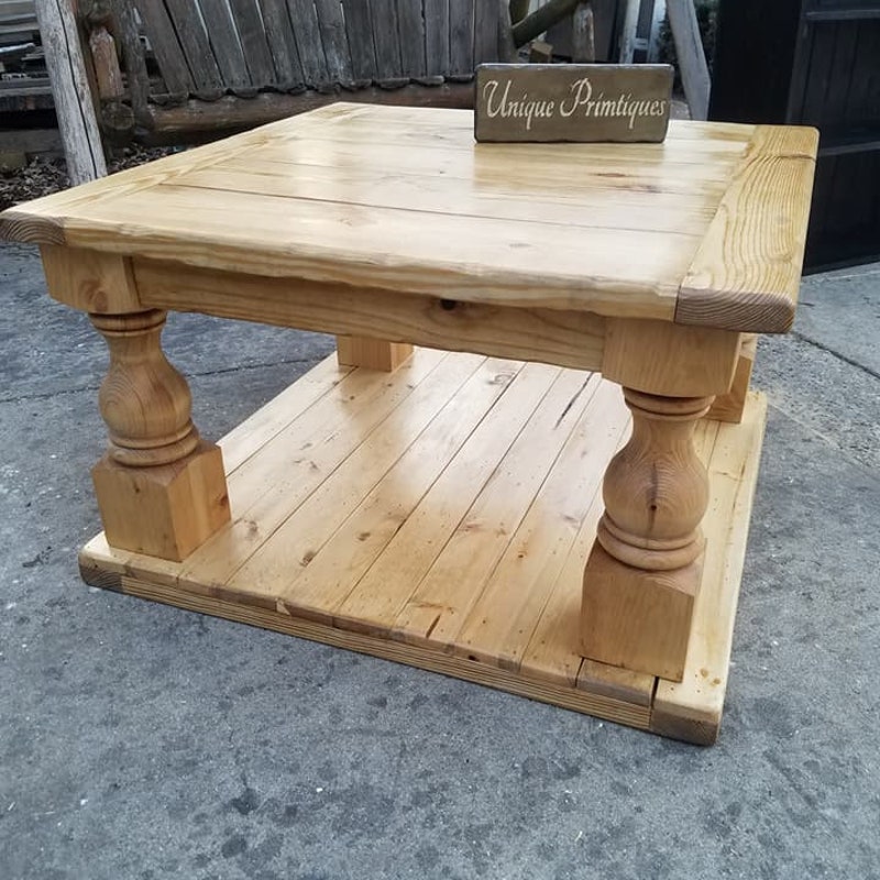 Balustrade Coffee Table - Etsy