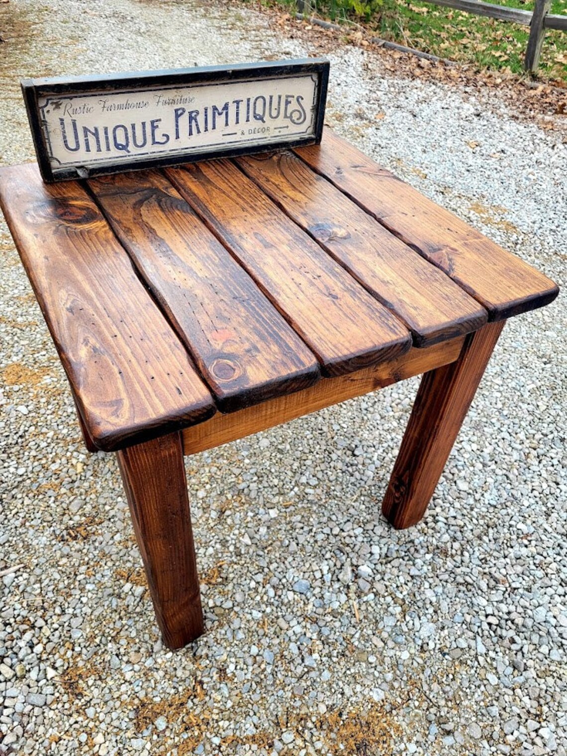 RUSTIC FARMHOUSE TABLE Rustic Farm House Wood Kitchen Table - Etsy