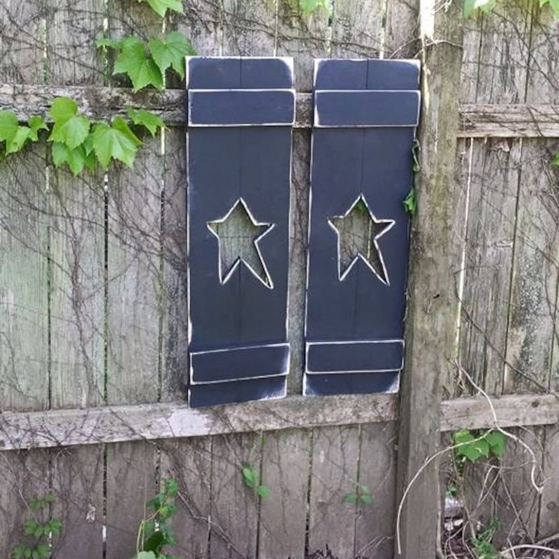 Primitive Star Shutters - Etsy
